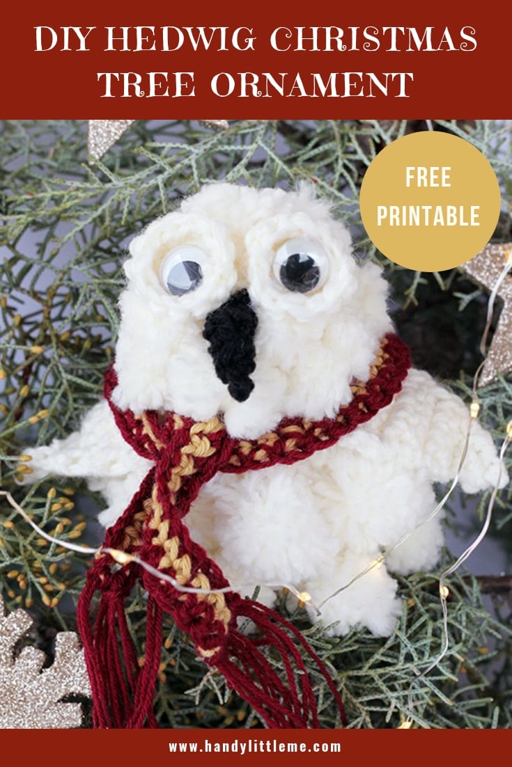 Hedwig Ornament | Harry Potter DIY - Handy Little Me