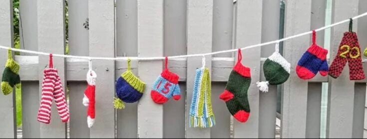 15+ Free Knitted Advent Calendar Patterns - Handy Little Me