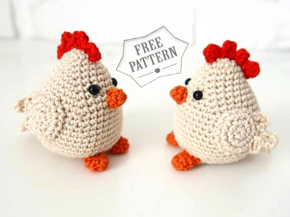 23 Free Crochet Chicken Patterns (Easy + Cute Ideas) - Handy Little Me