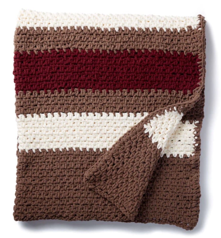 33 Best Bernat Blanket Yarn Patterns (Free Ideas) - Handy Little Me