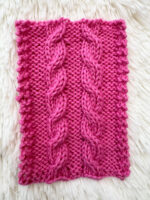 How To Knit A Simple Cable Pattern (+ Video Tutorial) - Handy Little Me