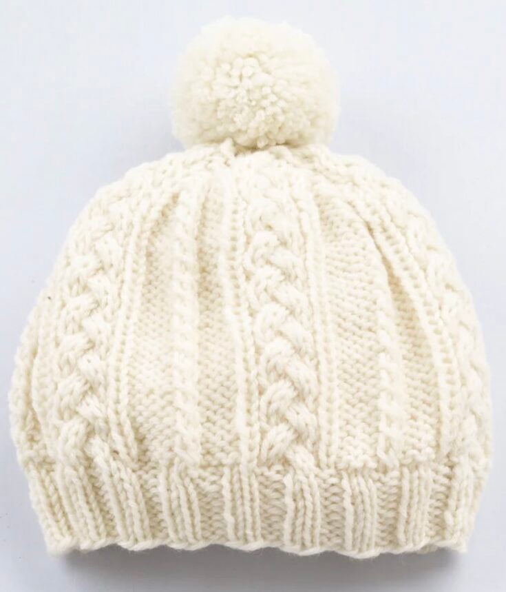 20 Free Cable Knit Hat Patterns (Beautiful & Easy) - Handy Little Me