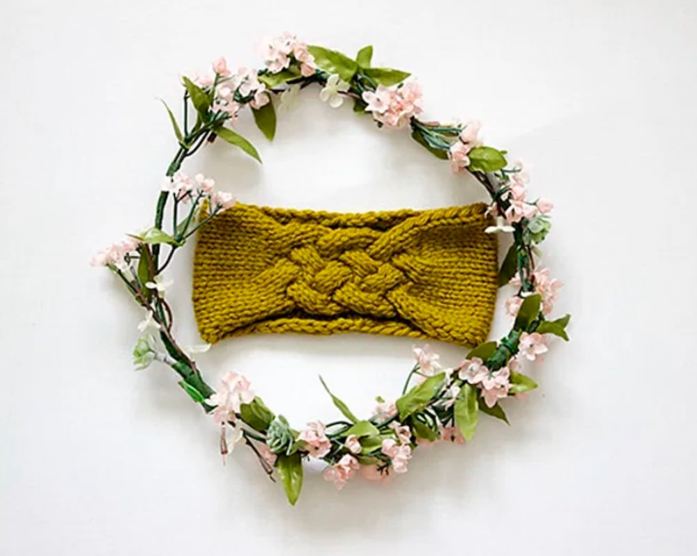 10 Free Knitted Baby Headbands (Easy Patterns) - Handy Little Me