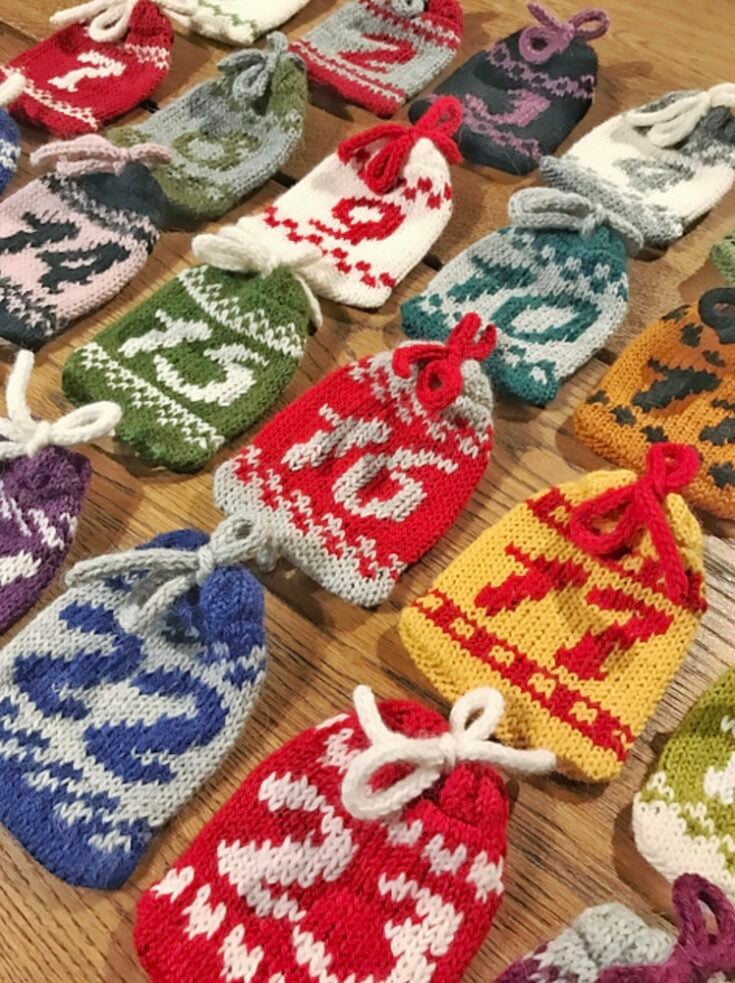 15+ Free Knitted Advent Calendar Patterns - Handy Little Me