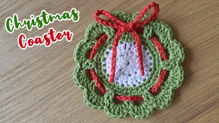 15 Free Crochet Christmas Coasters – Quick Patterns - Handy Little Me