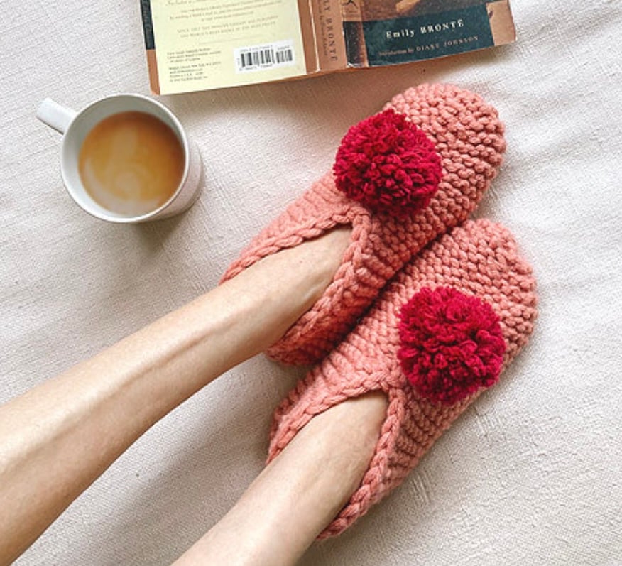Knitting Slippers - 27 Cozy Slippers To Knit (Free Patterns) - Handy ...