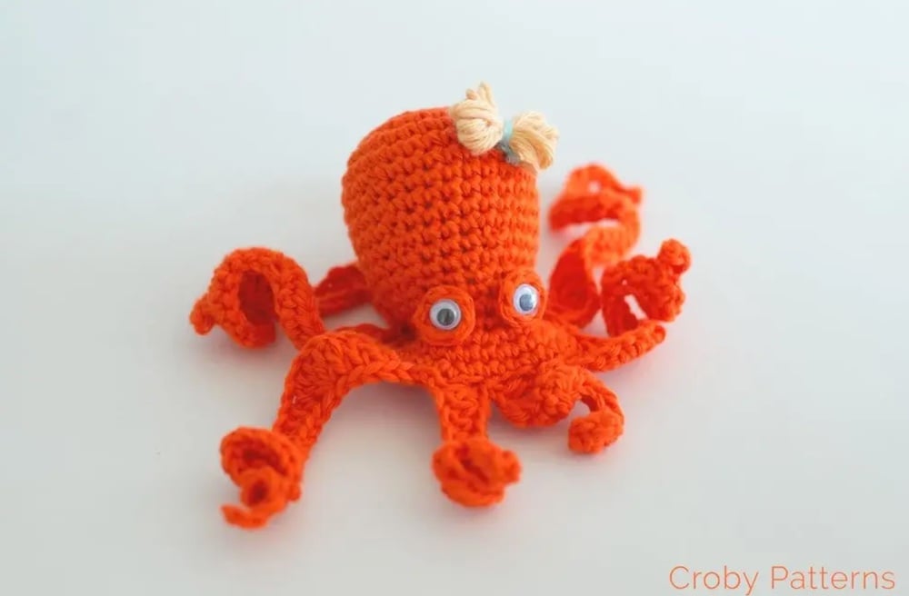30 Free Crochet Octopus Patterns You Need To Make! - Handy Little Me