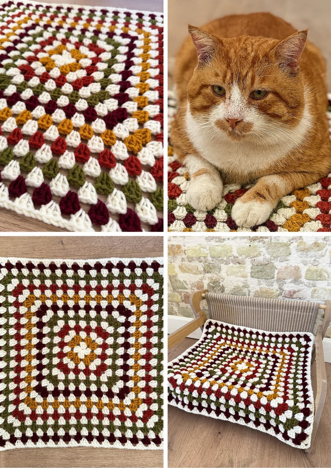 Crochet Cat Blanket Pattern (Free Printable) - Handy Little Me
