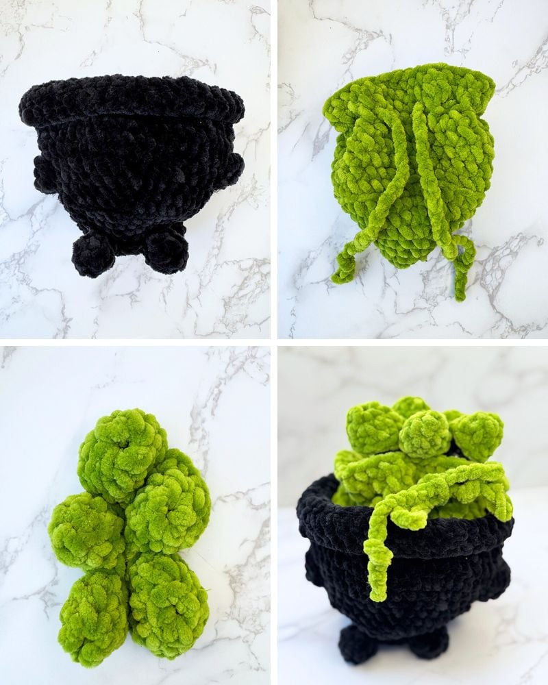 Crochet Cauldron Pattern (Free Printable) - Handy Little Me