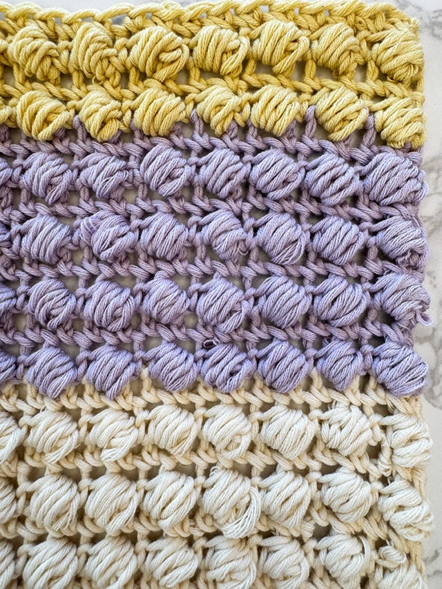 Crochet Puff Stitch (A How-To Tutorial For Beginners) - Handy Little Me