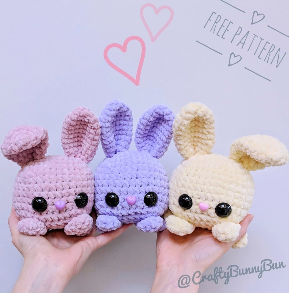 31 Free Crochet Bunny Patterns For Easter - Handy Little Me