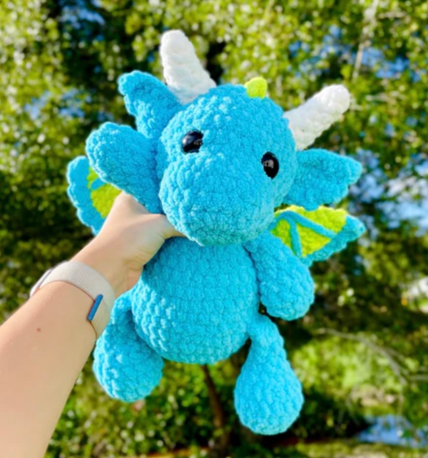 25 Free Dragon Crochet Patterns (Amigurumi) - Handy Little Me