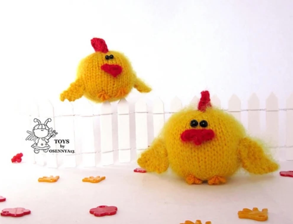 17+ Free Knitted Chicken Patterns - Handy Little Me