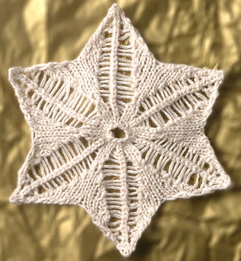 17 Snowflake Knitting Patterns (Free + Festive) - Handy Little Me