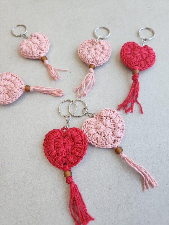 60 Free Crochet Keychain Patterns (Quick + Easy) - Handy Little Me