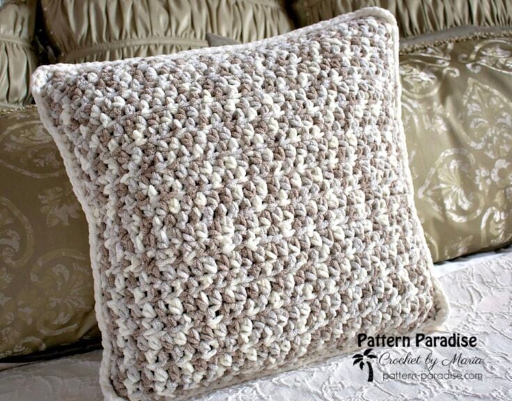 17 Free Crochet Pillow Patterns (Cute And Cozy) - Handy Little Me