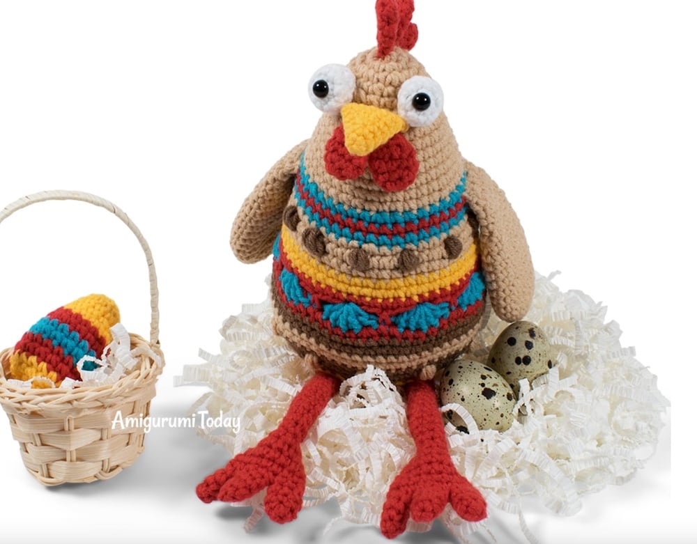 23 Free Crochet Chicken Patterns (Easy + Cute Ideas) - Handy Little Me