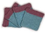 Easy Knit Coaster Patterns - 10 Free Designs - Handy Little Me