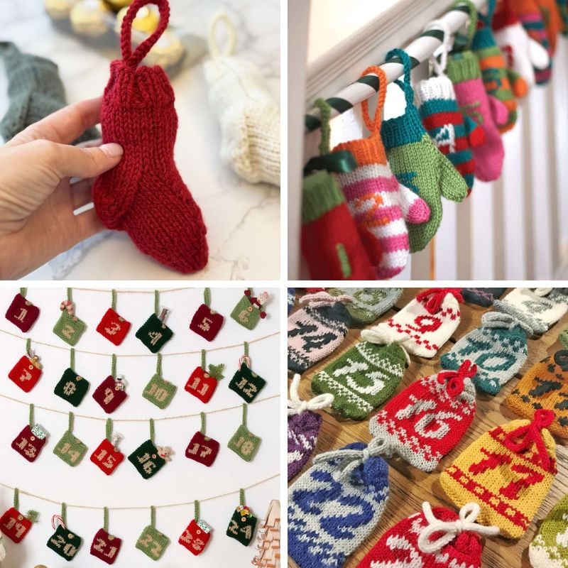 15+ Free Knitted Advent Calendar Patterns - Handy Little Me
