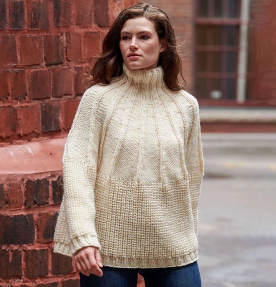 16 Top Down Sweater Knitting Patterns (Free + Easy) - Handy Little Me