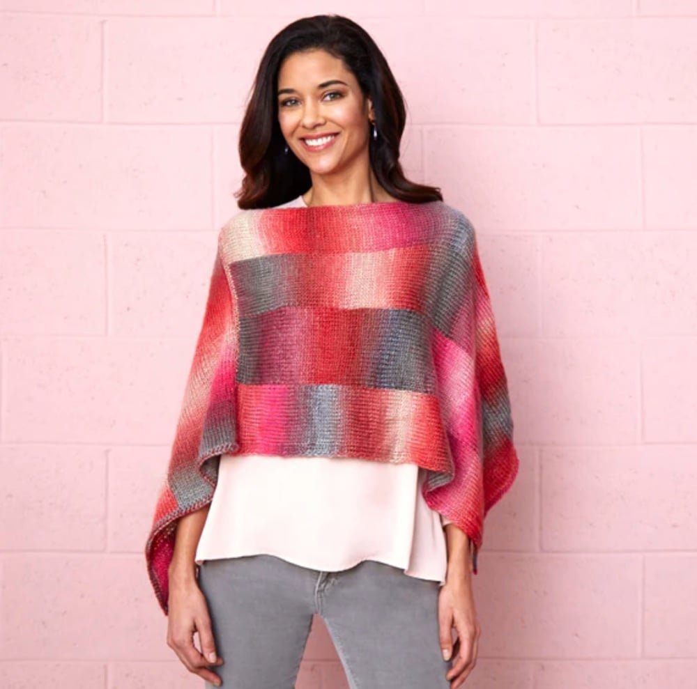 31 Free Poncho Knitting Patterns (Easy Knit Ponchos) - Handy Little Me