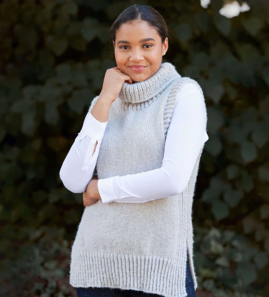 27 Free Vest Knitting Patterns (Cozy + Stylish) - Handy Little Me