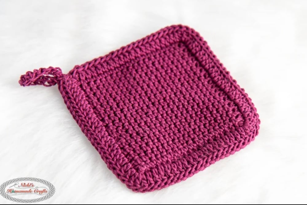 30 Free Crochet Potholder Patterns (Double Thick) - Handy Little Me