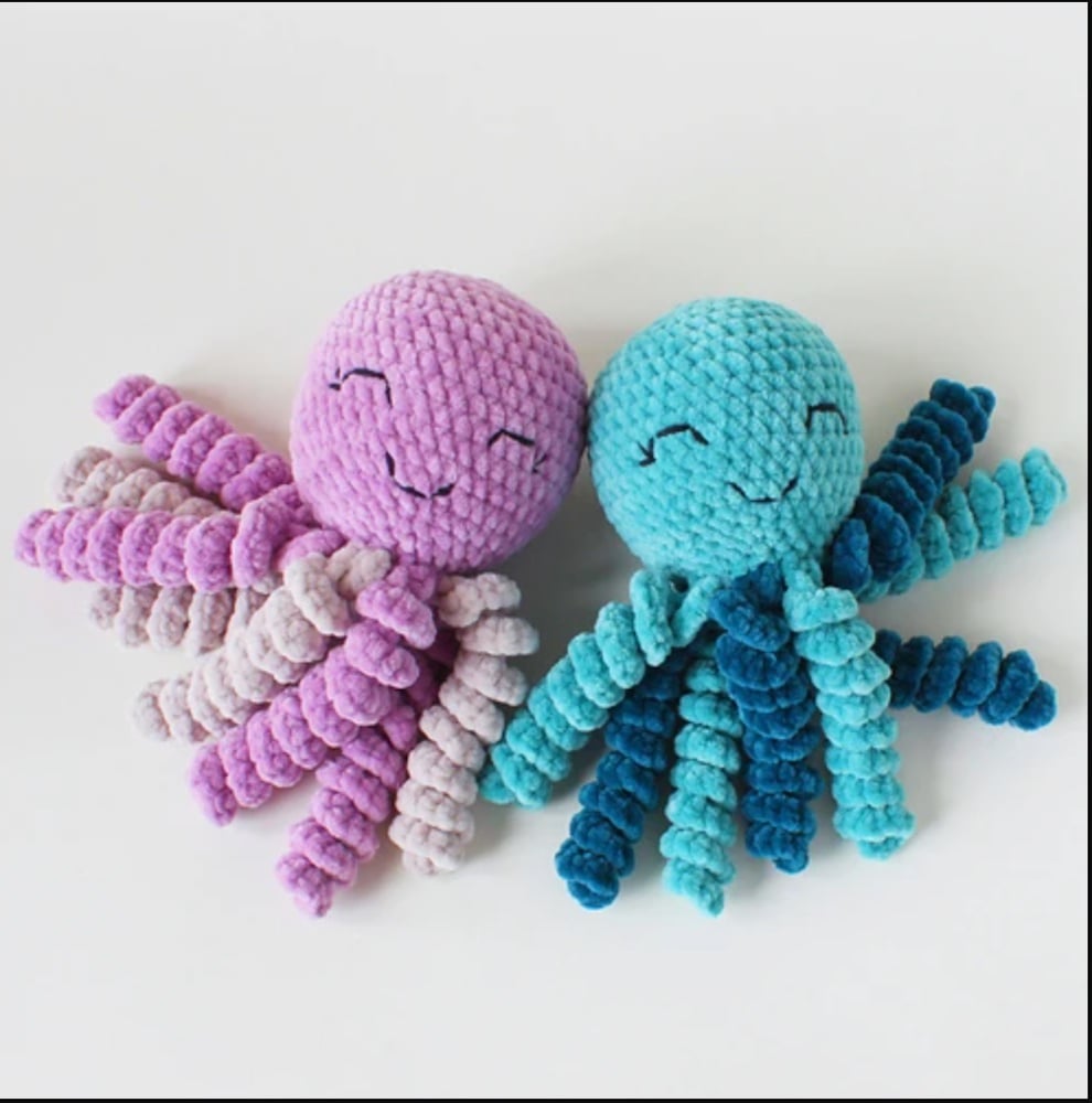 30 Free Crochet Octopus Patterns You Need To Make! - Handy Little Me