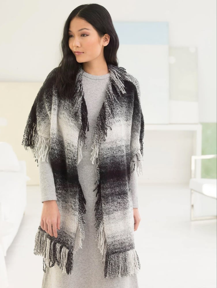 31 Free Poncho Knitting Patterns (Easy Knit Ponchos) - Handy Little Me