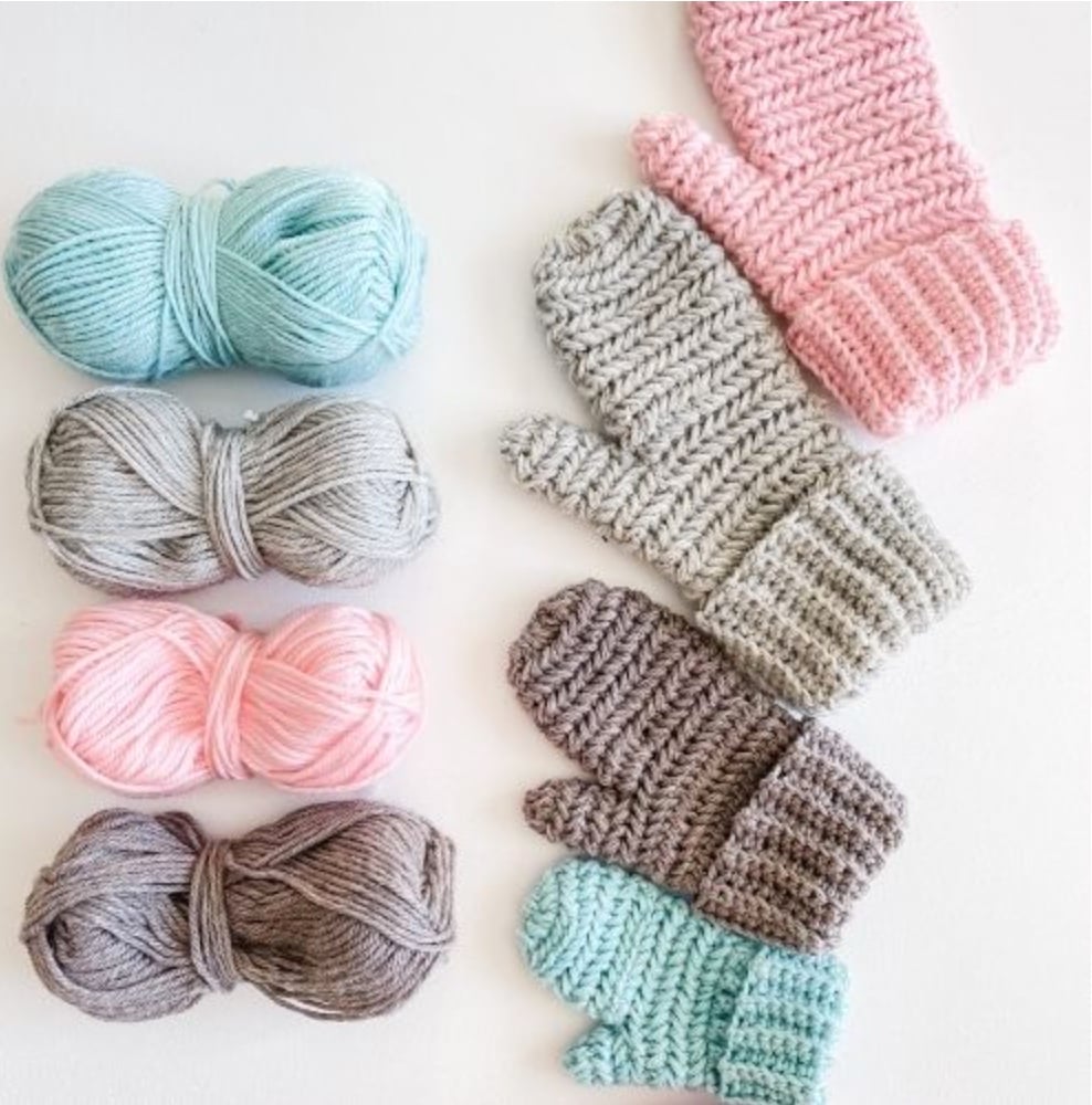 27 Free Crochet Mitten Patterns (Quick + Easy) - Handy Little Me