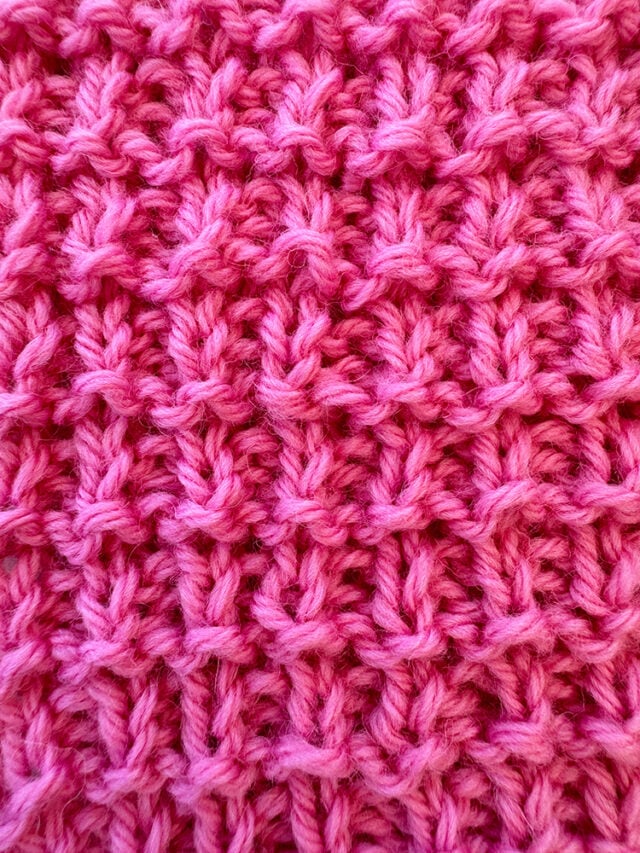 Hurdle Stitch Knitting Pattern (Easy For Beginners) - Handy Little Me