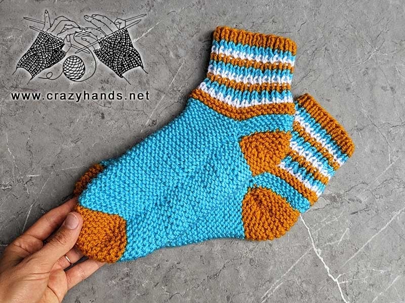 20+ Free Bed Socks Knitting Patterns - Handy Little Me