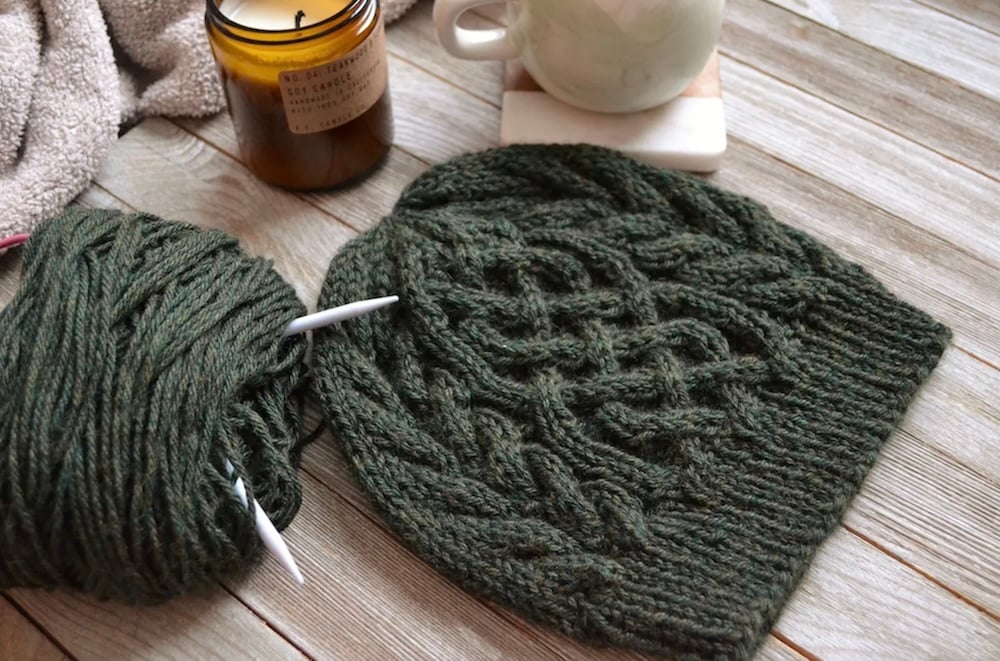 20 Free Cable Knit Hat Patterns (Beautiful & Easy) - Handy Little Me