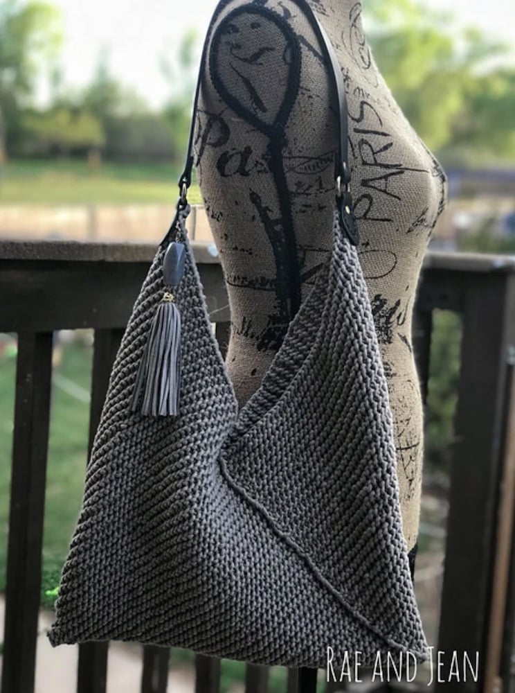 31+ Free Knitted Bag Patterns (Easy Bags For All) - Handy Little Me