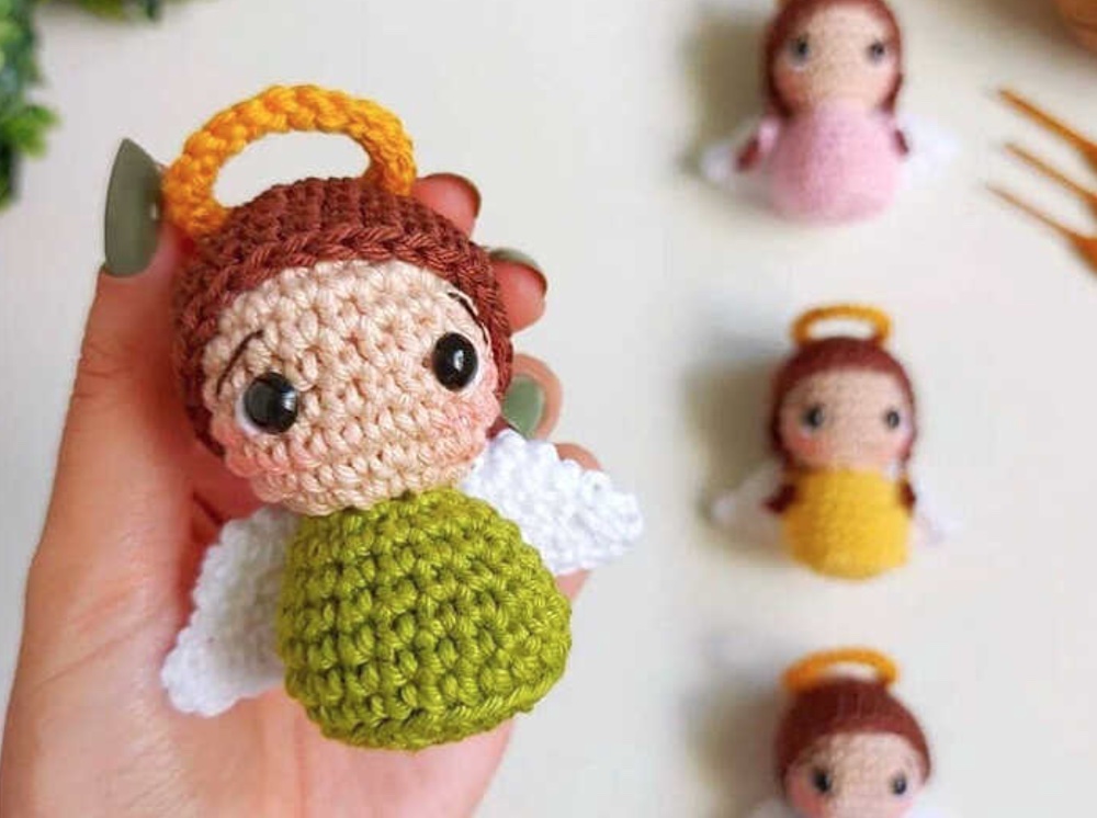 17 Free Crochet Angel Patterns To Make For Christmas - Handy Little Me