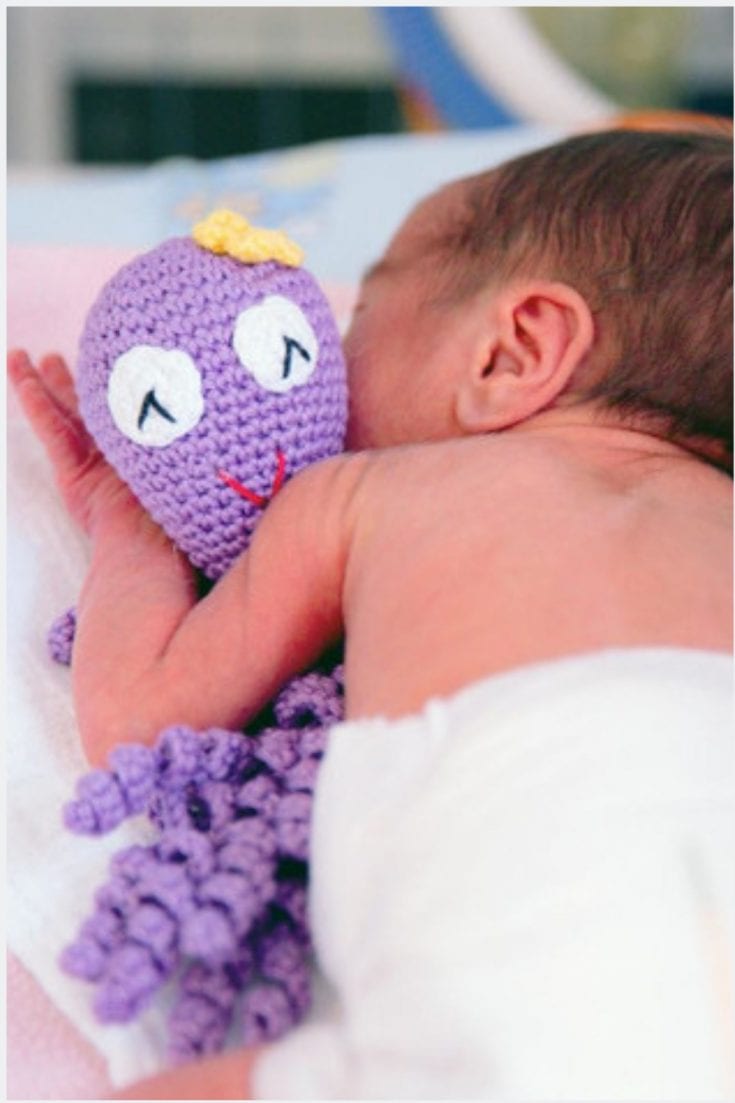 Purple Hats For Newborns - Handy Little Me