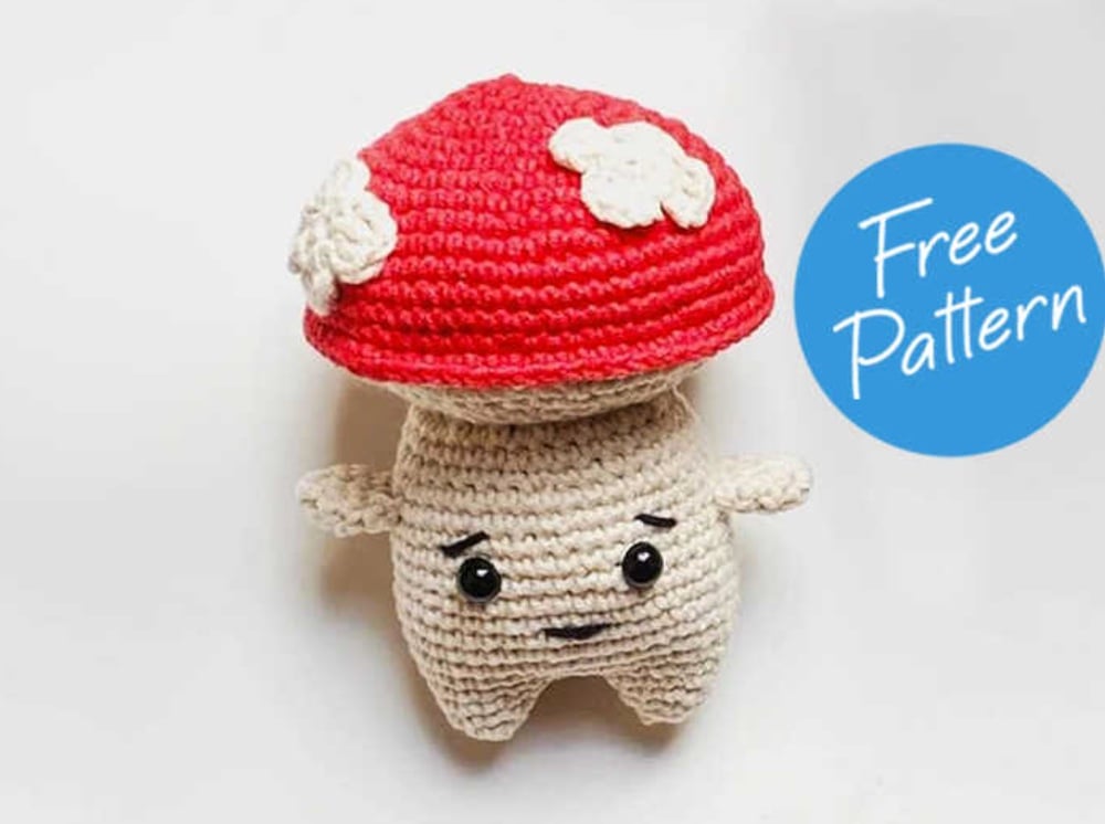 33 Free Crochet Mushroom Patterns (Easy And Fun) - Handy Little Me