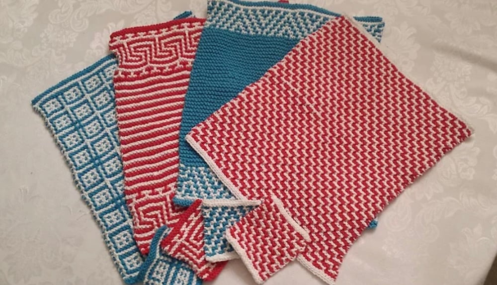 33 Free Knitted Placemat Patterns (Easy Projects) - Handy Little Me