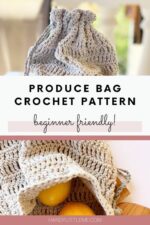 Crochet Produce Bag Pattern (Free printable) - Handy Little Me