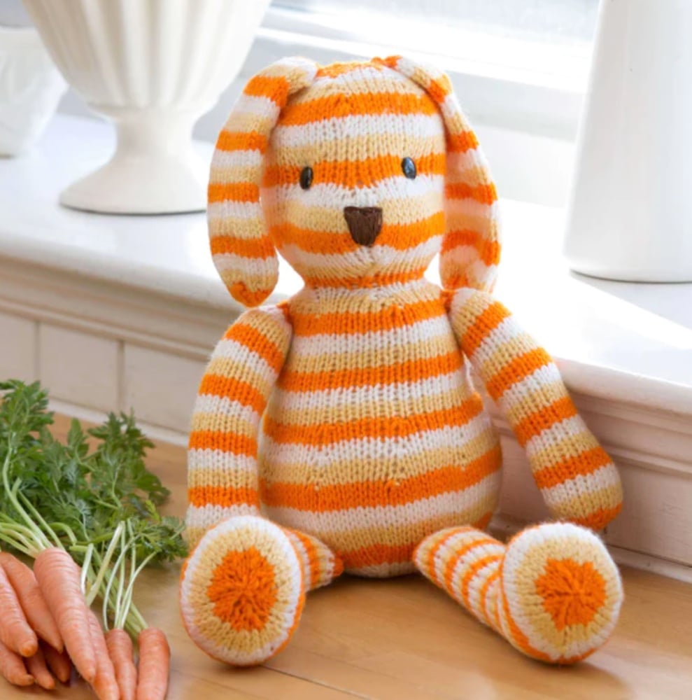 21 Free Knitted Bunny Patterns For Easter Gifts - Handy Little Me