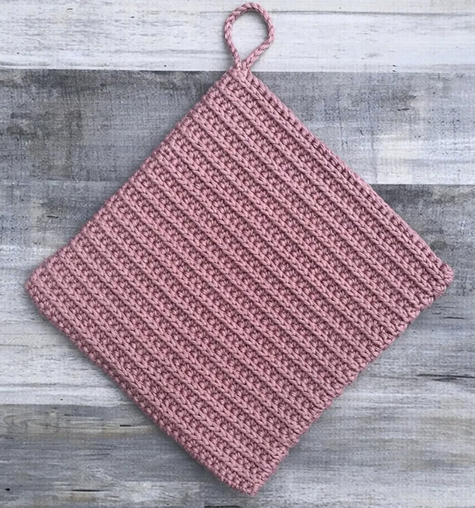 30 Free Crochet Potholder Patterns (Double Thick) - Handy Little Me