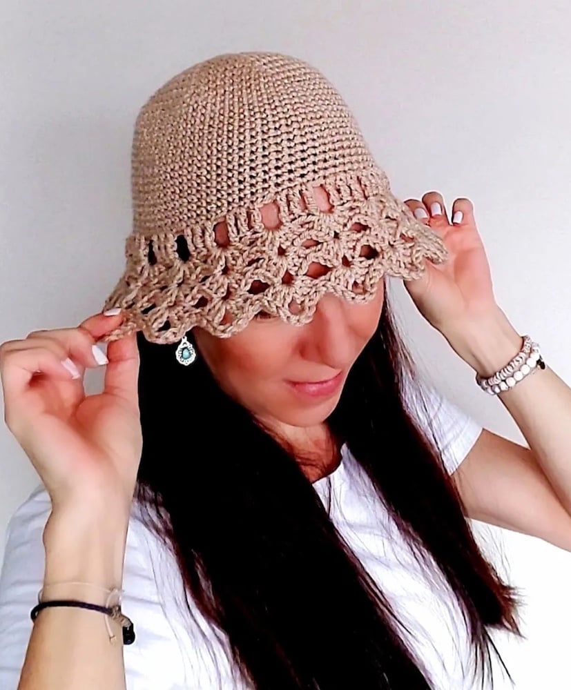 27 Free Crochet Sun Hat Patterns For The Summer - Handy Little Me