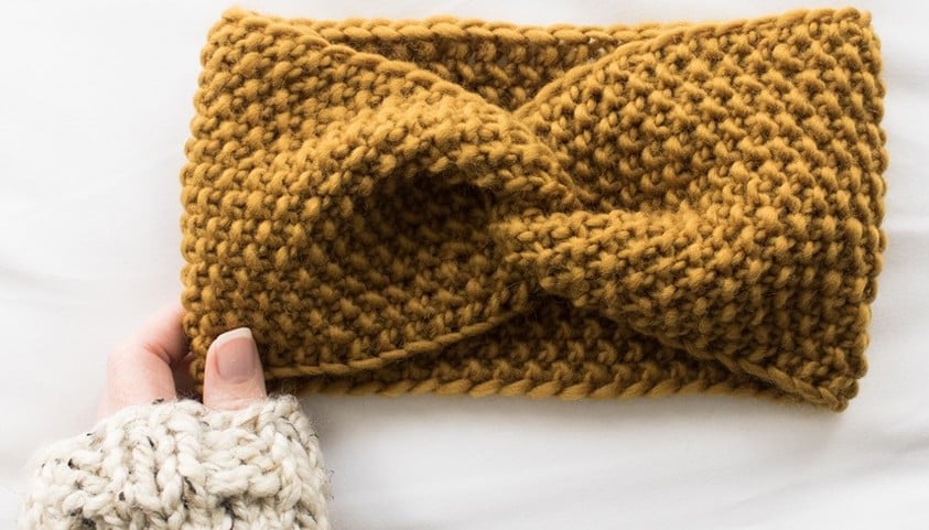 31 Knitted Headbands To Make (Free + Simple) - Handy Little Me