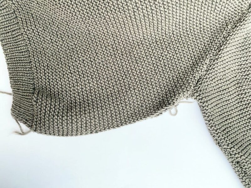 Men's Sweater Pattern {Garter Stitch} - Handy Little Me