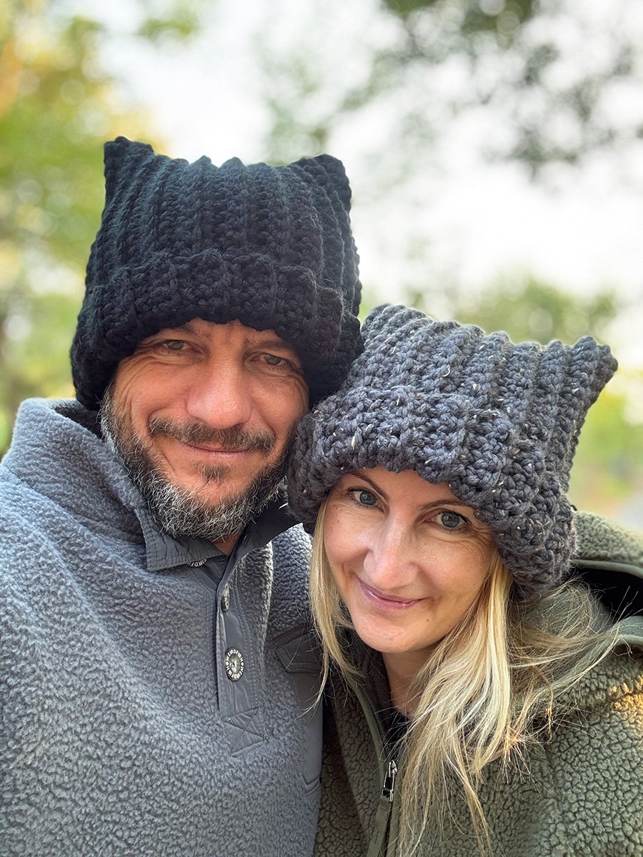 Free Cat Hat Crochet Pattern (5 Sizes for Beginners) - Handy Little Me