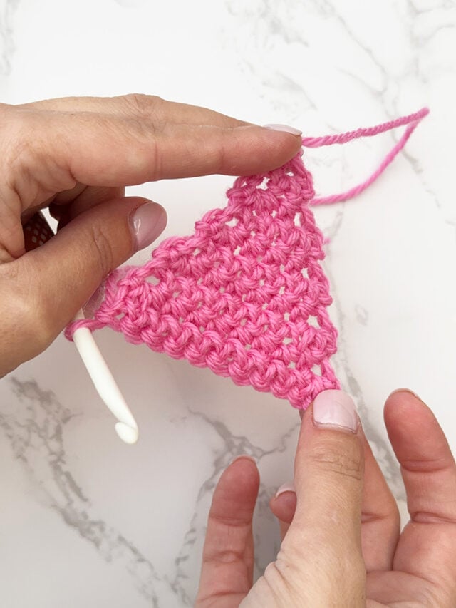 How To Crochet A Triangle (Free PDF + Easy Pattern) - Handy Little Me