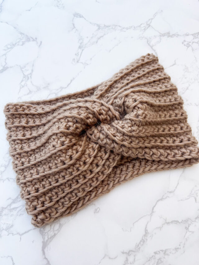 How To Crochet A Headband For Beginners - Free Printable Pattern ...