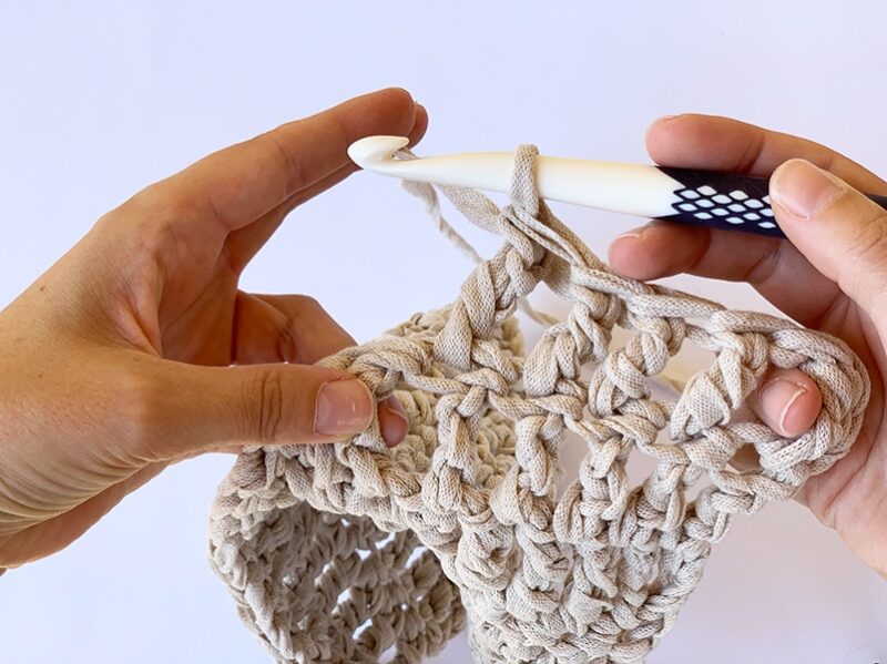 How To Treble Crochet {Step By Step} - Handy Little Me