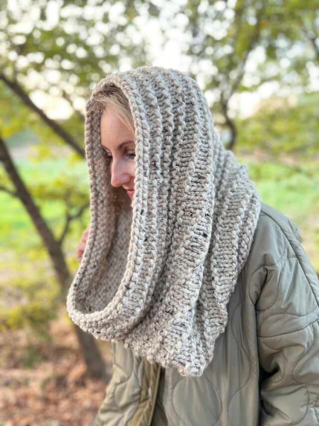 Snood Knitting Pattern (Free + Easy) - Handy Little Me