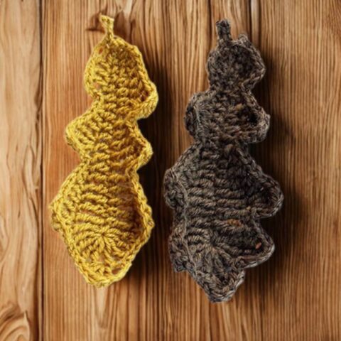 55 Free Crochet Leaves (Patterns & Motifs) - Handy Little Me